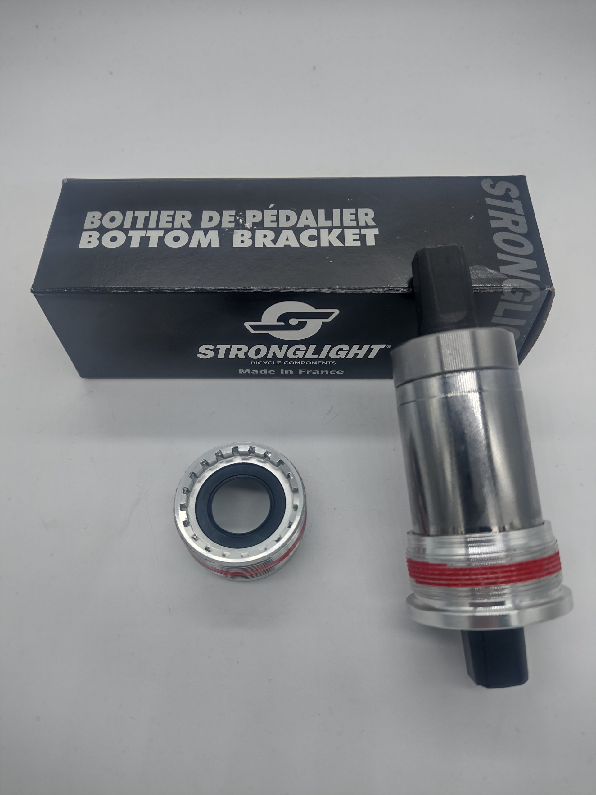 Stronglight 68 x 119mm Italian Tapered Bottom Bracket - Greyville