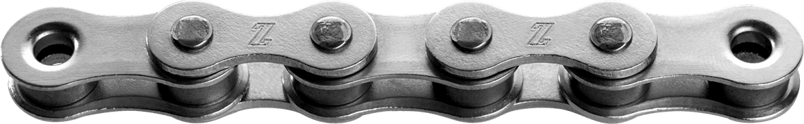 KMC Z1 Wide Single Speed Silver Chain, Links x 112 - Greyville